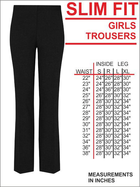 Girls Slim fit Trouser (Northgate) | Birds of Dereham